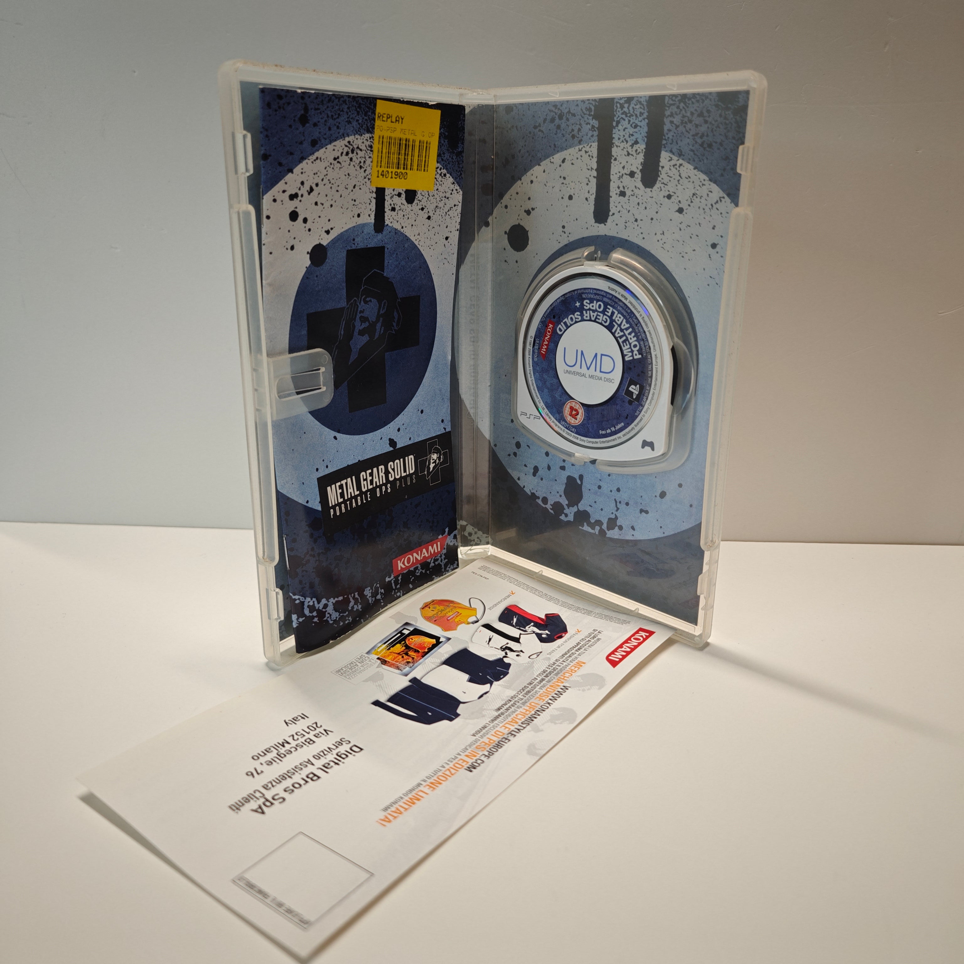 Metal Gear Solid Portable Ops + Plus - Otogi Retrogames